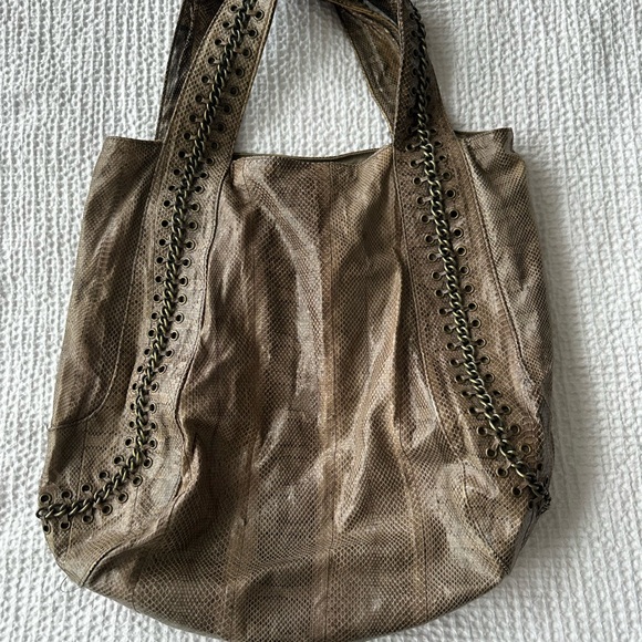 Beirn | Bags | Beirn Snakeskin Hobo Bag | Poshmark